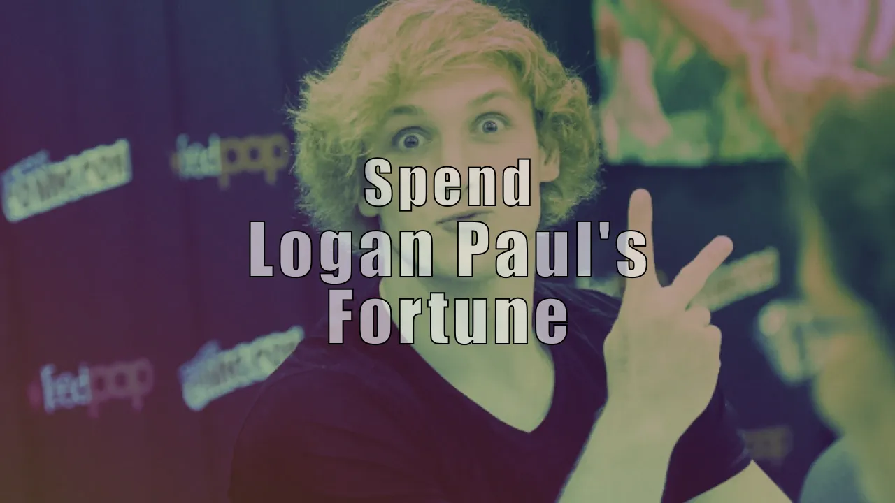 Spend Logan Paul's Fortune - Online Game